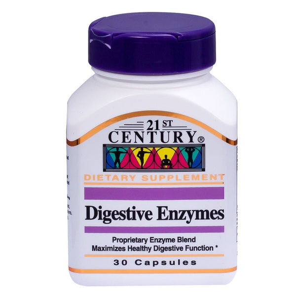 21st Century Digestive Enzymes Caps 30'S – Bait Al Dawaa