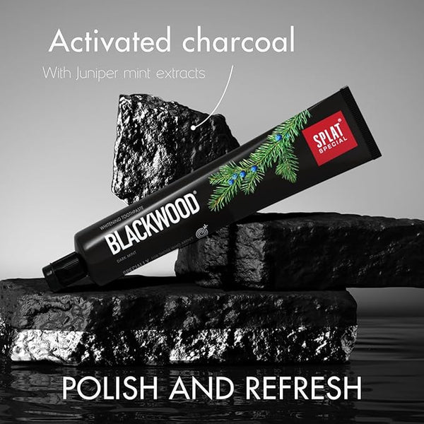 Splat Special Blackwood Charcoal Powerful Whitening Natural Toothpaste ...