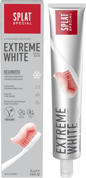 Splat Special Extreme White Natural Toothpaste for Sensitive Whitening ...