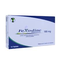 FEXODINE 180mg Tabs 14'S – Bait Al Dawaa Pharmacy L.L.C.SP