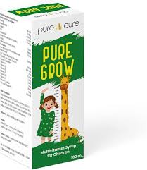 PURE GROW SYRUP 100ML – Bait Al Dawaa Pharmacy L.L.C.SP