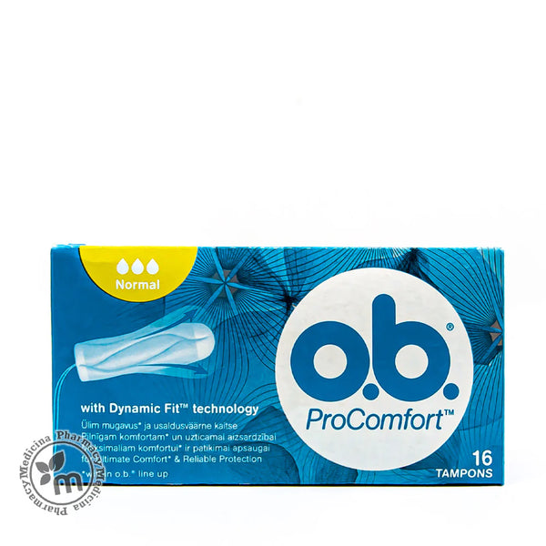 OB NORMAL TAMPONS 16'S – Bait Al Dawa Pharmacy