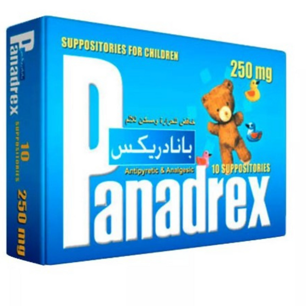Panadrex 250mg Suppository 10s – Bait Al Dawaa Pharmacy L.L.C.SP