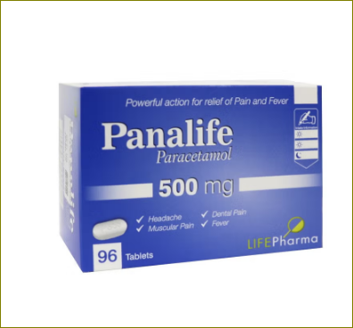 Panalife 500Mg Tablets -96 Tablets – Bait Al Dawaa
