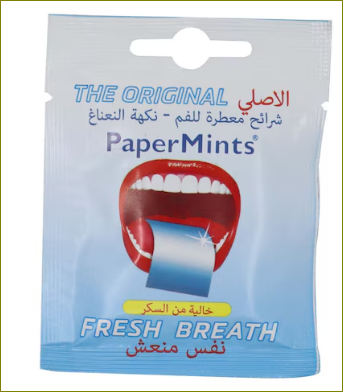 PAPERMINTS STRIPS MINT ORIGINAL – Bait Al Dawa Pharmacy