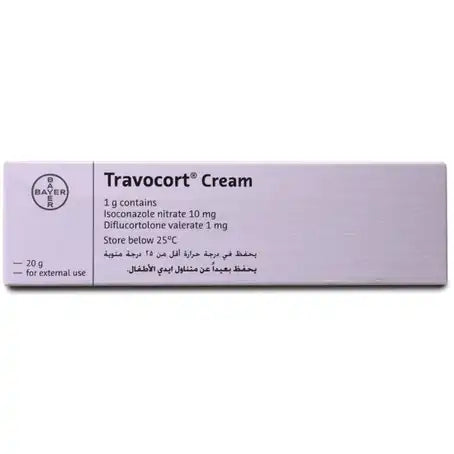 TRAVOCORT Cream 20g – Bait Al Dawaa Pharmacy L.L.C.SP