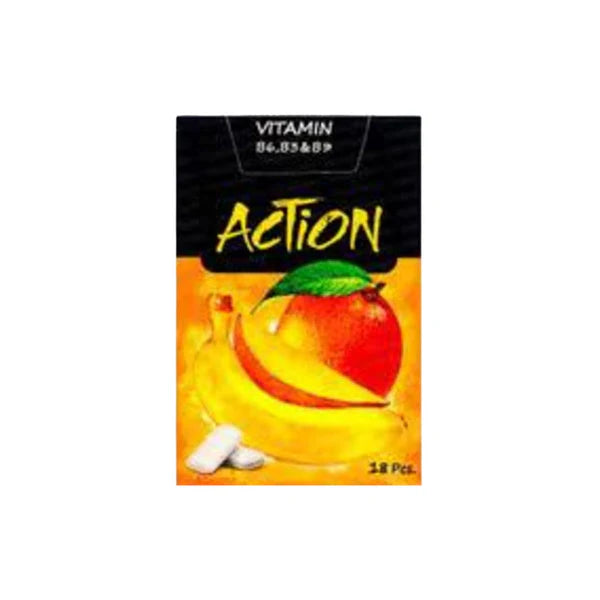 ACTION BANANA MANGO GUM 25GM – Bait Al Dawaa