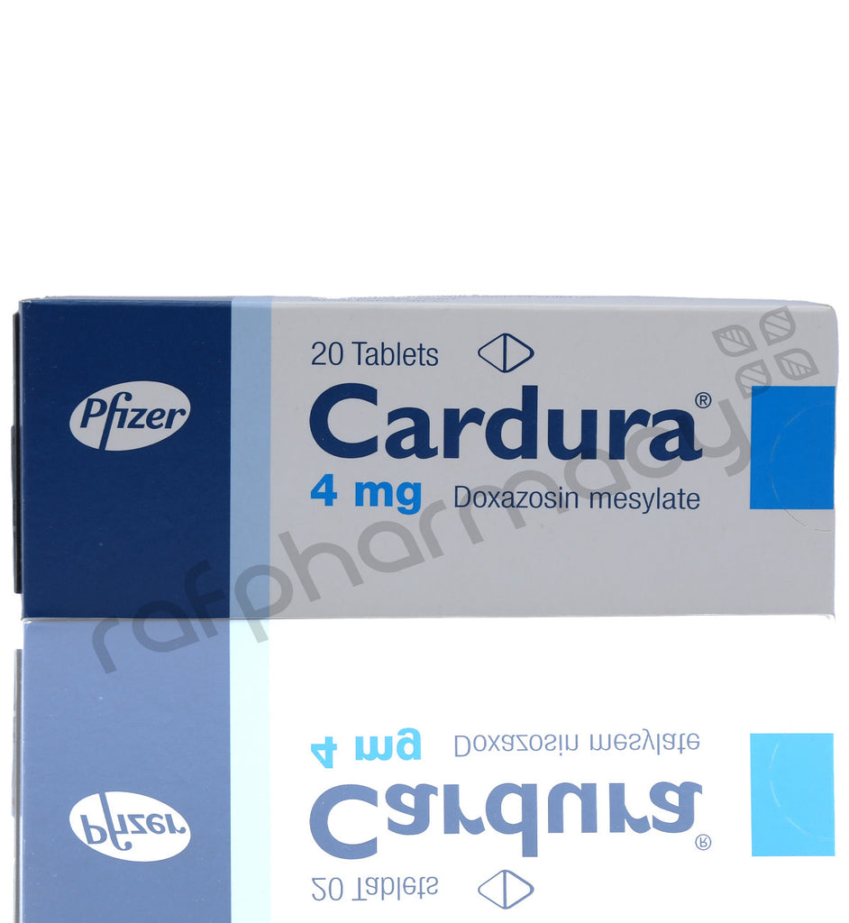 CARDURA 4mg Tabs 20'S – Bait Al Dawaa Pharmacy L.L.C.SP