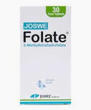 JOSWE FOLATE TABLET 30'S – Bait Al Dawa Pharmacy