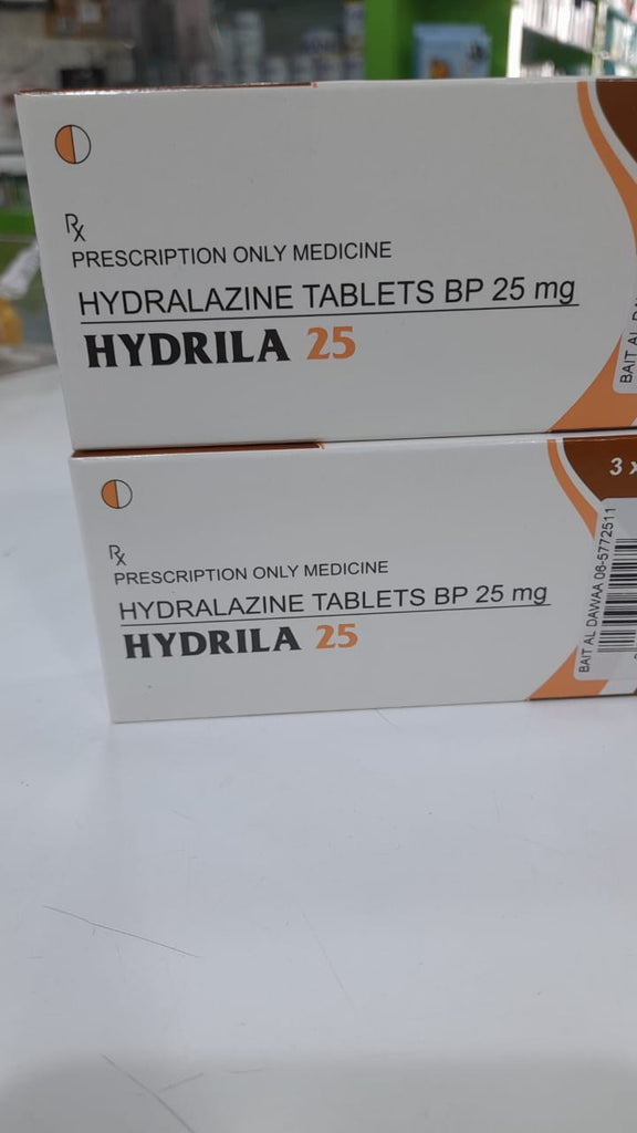 Hydrila 25mg 30 Tablets – Bait Al Dawaa Pharmacy L.L.C.SP