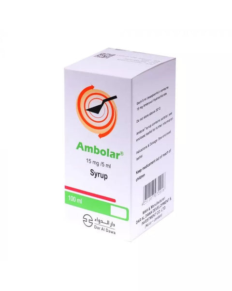 AMBOLAR Syrup 100ml – Bait Al Dawaa Pharmacy L.L.C.SP
