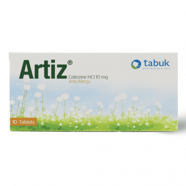 Artiz Cetirizine Hci 10Mg Anti-Allergy 10 Tablets – Bait Al Dawaa ...