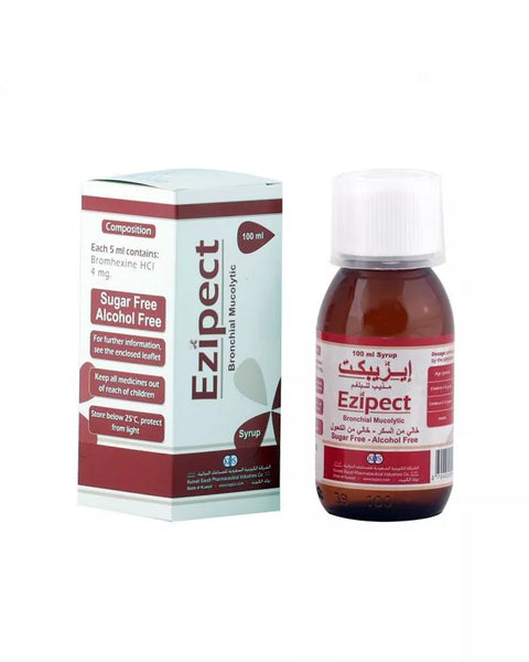 EZIPECT Cough Syrup 100ml – Bait Al Dawaa Pharmacy L.L.C.SP