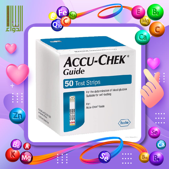 ACCU-CHEK GUIDE STRIPS 50'S – Bait Al Dawaa Pharmacy L.L.C.SP