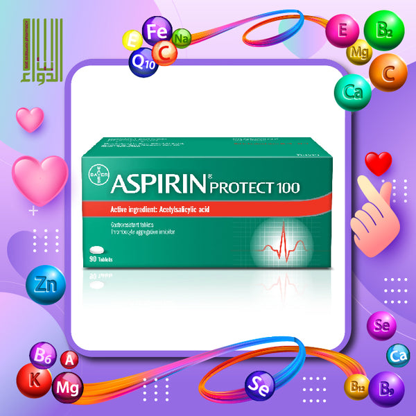 ASPIRIN protect 100mg 90 tablets – Bait Al Dawaa