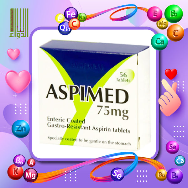 Aspimed 75 Mg Tabs 56 S – Bait Al Dawaa Pharmacy L.L.C.SP