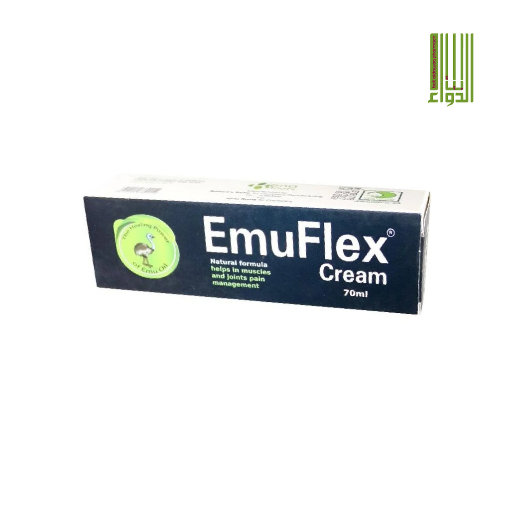 Emuflex Cream 70 Ml – Bait Al Dawaa Pharmacy L.L.C.SP