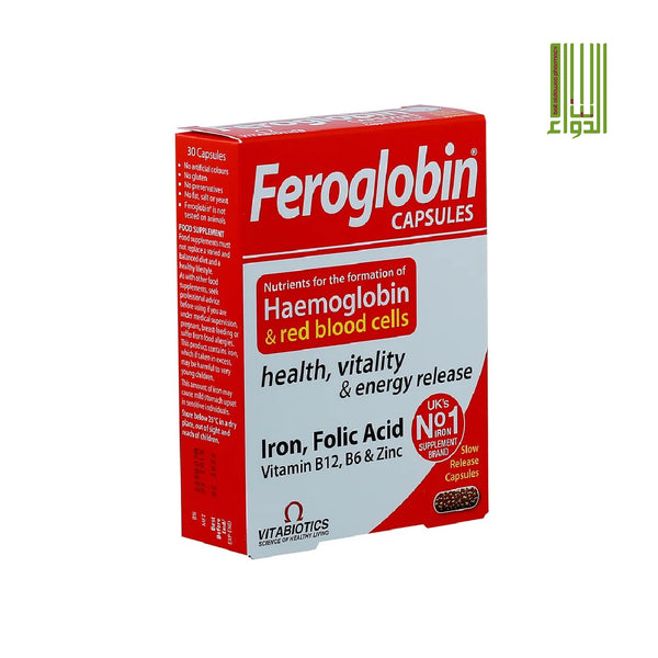 FEROGLOBIN CAP 30'S – Bait Al Dawaa Pharmacy L.L.C.SP