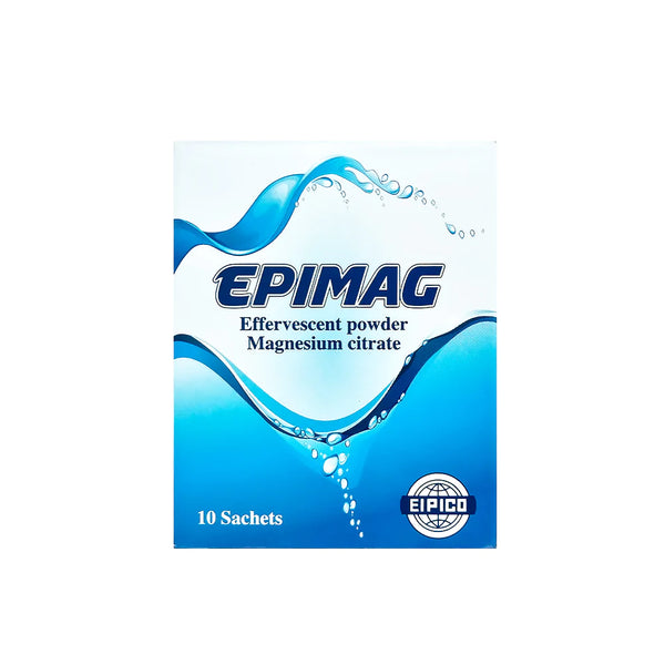 Epimag Magnesium Citrate Effervescent Powder Sachets, 10 Sachets – Bait ...