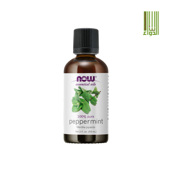 NOW® Essential Oils - Peppermint Oil - 1 fl. oz 30 ml – Bait Al Dawaa ...