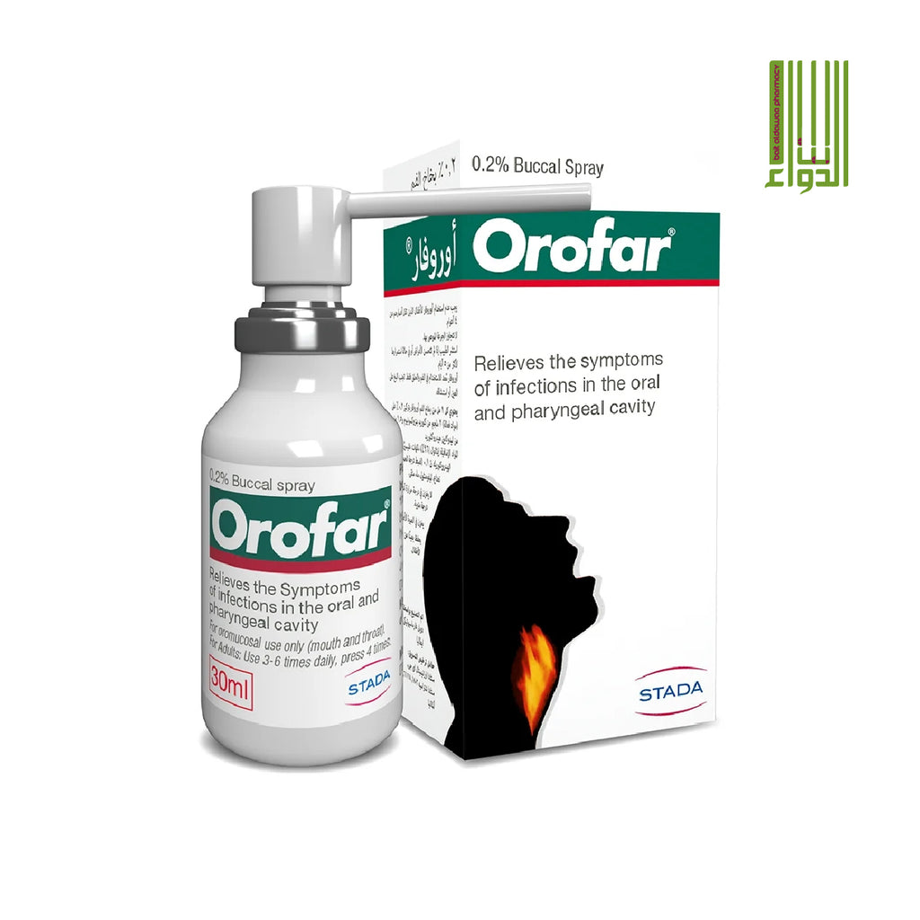 Orofar Buccal Spray 30 Ml – Bait Al Dawaa Pharmacy L.L.C.SP