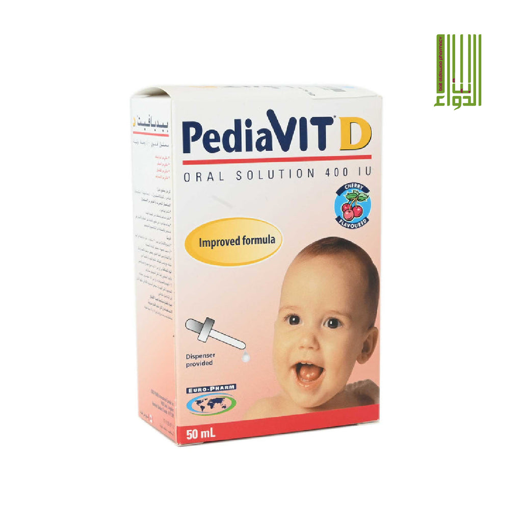 PEDIAVIT D DROPS 50ML – Bait Al Dawaa