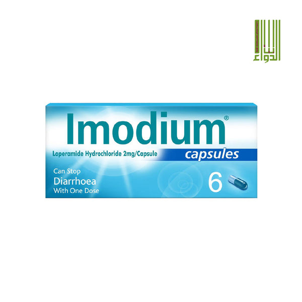 imodium original 2mg capsules 6's – Bait Al Dawa Pharmacy